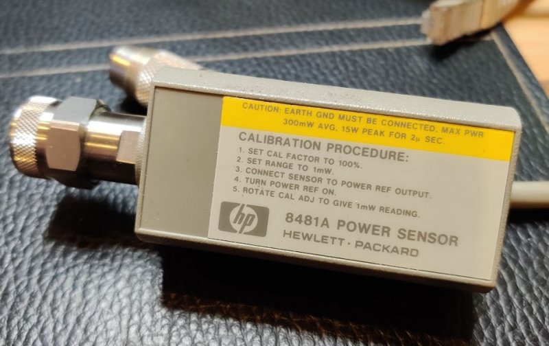 Brugtgrej - Købes: HP8481A / 8482A Power sensor